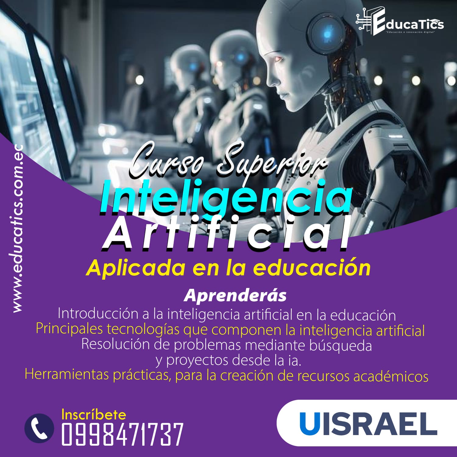 Inteligencia Artificial aplicada a la educación - Educatics